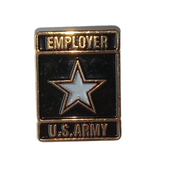 Other | Vintage Us Army Employer Pin Hat Pin Jacket Pin Collectible Pin ...